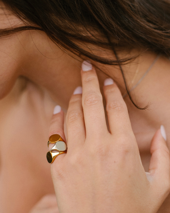 The Franca Squared Signet Ring – Also, Freedom